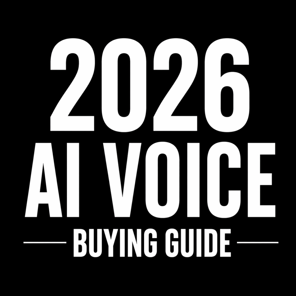 The Complete AI Voice Buying Guide for 2026: Platforms, Vendors & Use ...